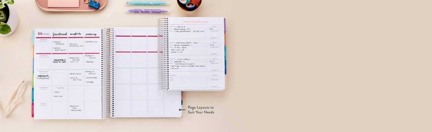 Planners | Custom Planner | Erin Condren