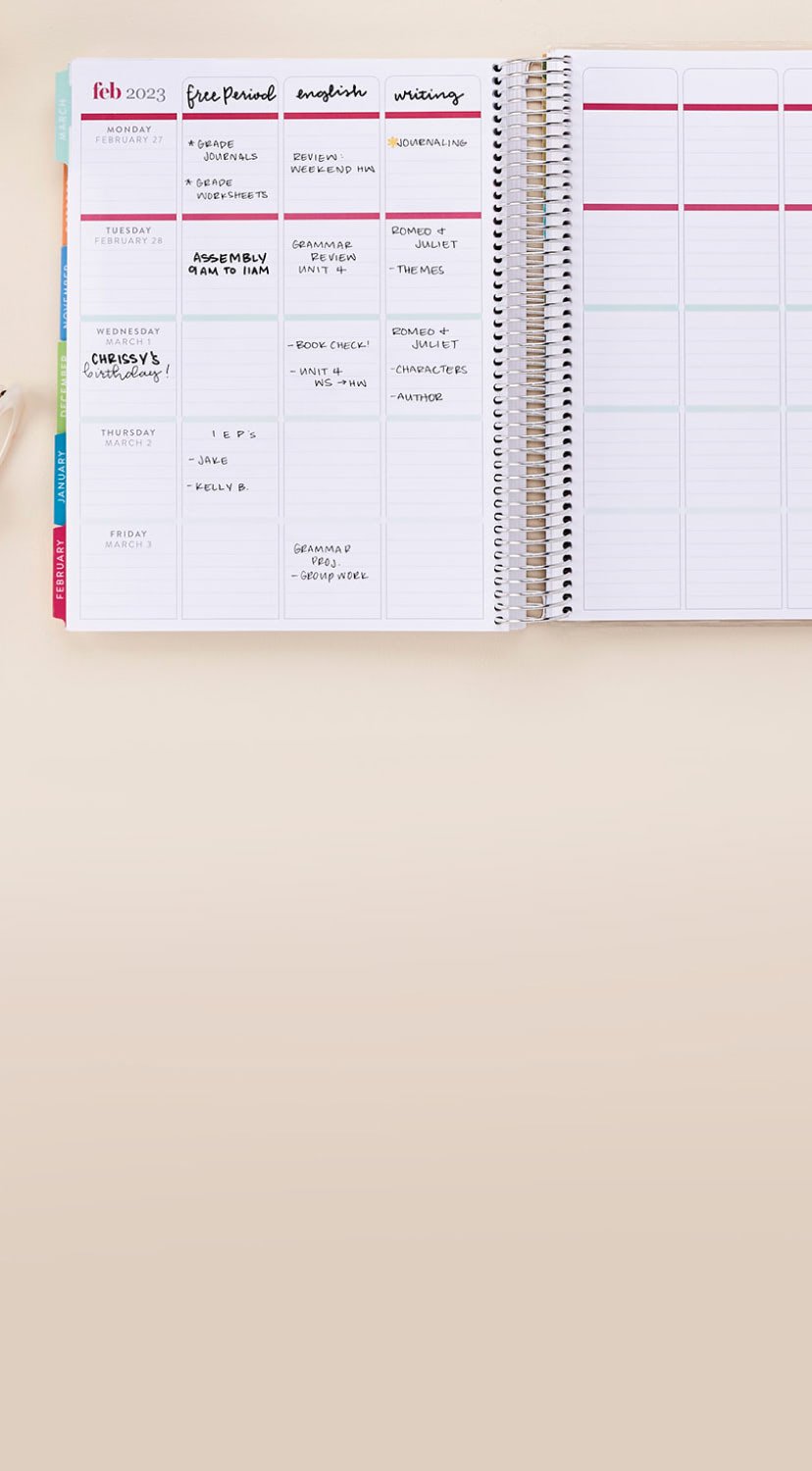 Planners | Custom Planner | Erin Condren